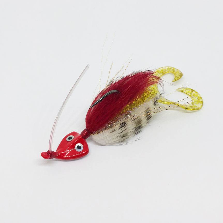 Curl-Tail Redfish Jig (2nd Generation) - Buggs Fishing Lures