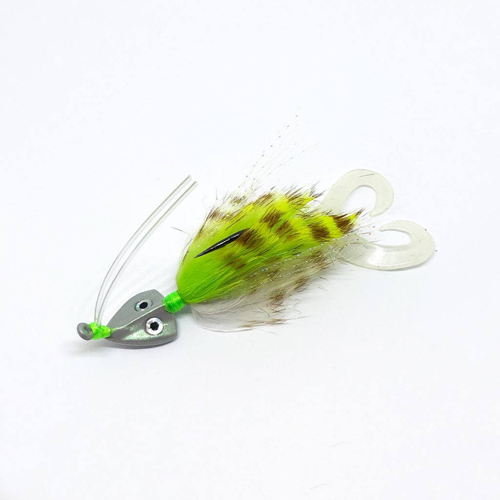 Curl-Tail Redfish Jig (2nd Generation) - Buggs Fishing Lures