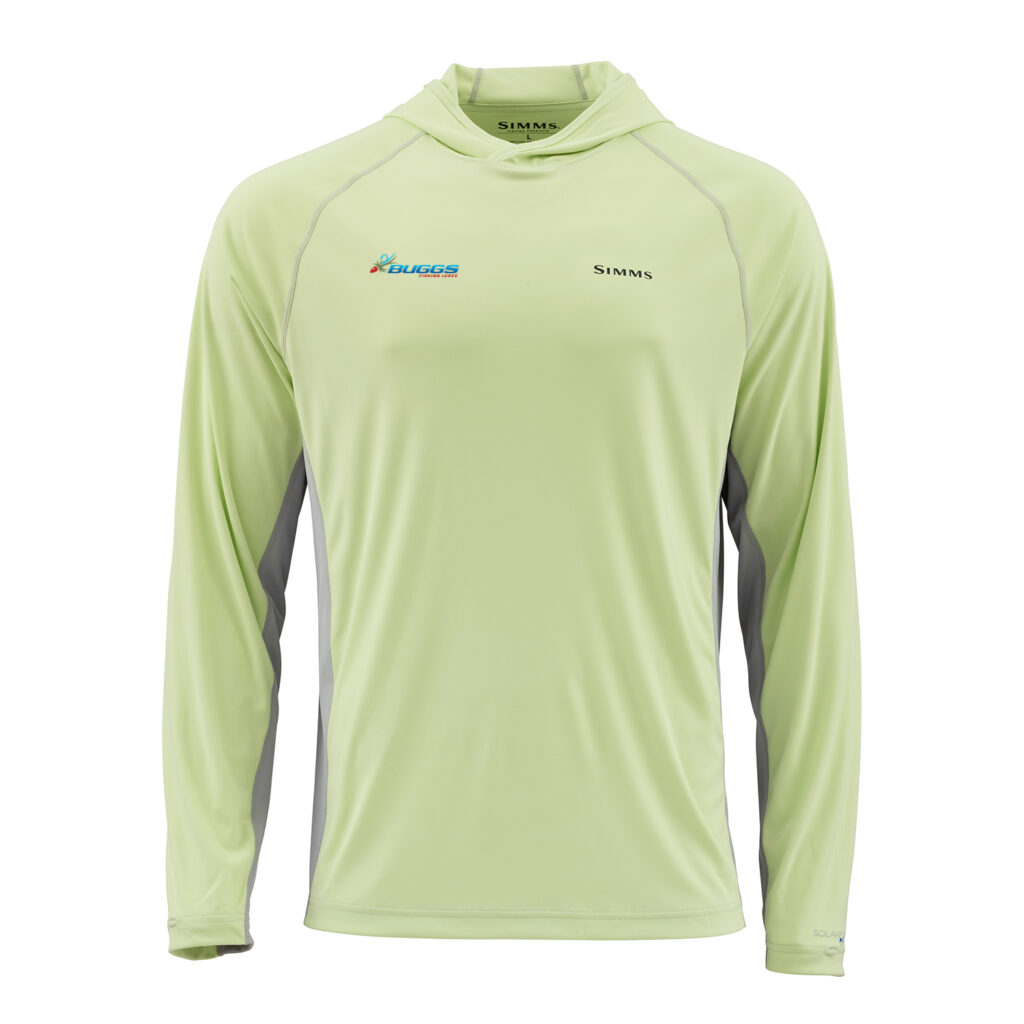Simms SolarFlex Hoody - Key Lime - Buggs Fishing Lures